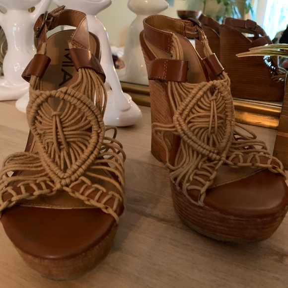 MIA | Shoes | Boho Wedge Sandals | Poshmark